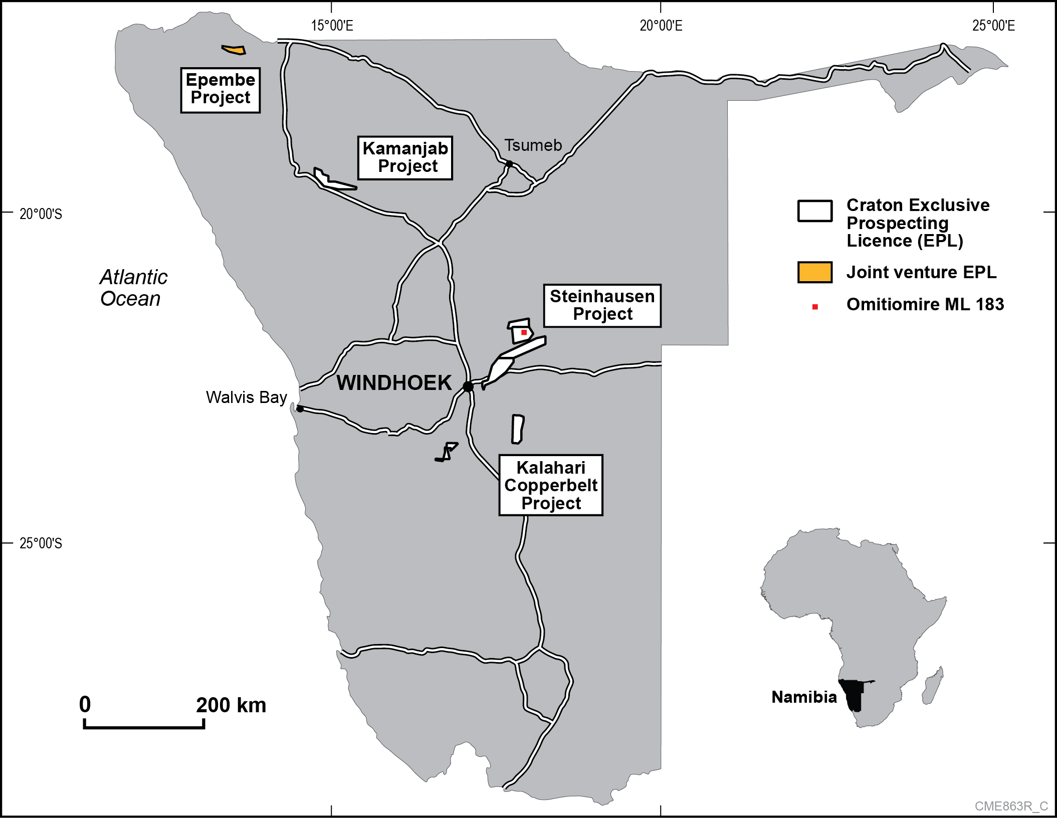 Namibia | International Base Metals Ltd (IBML)